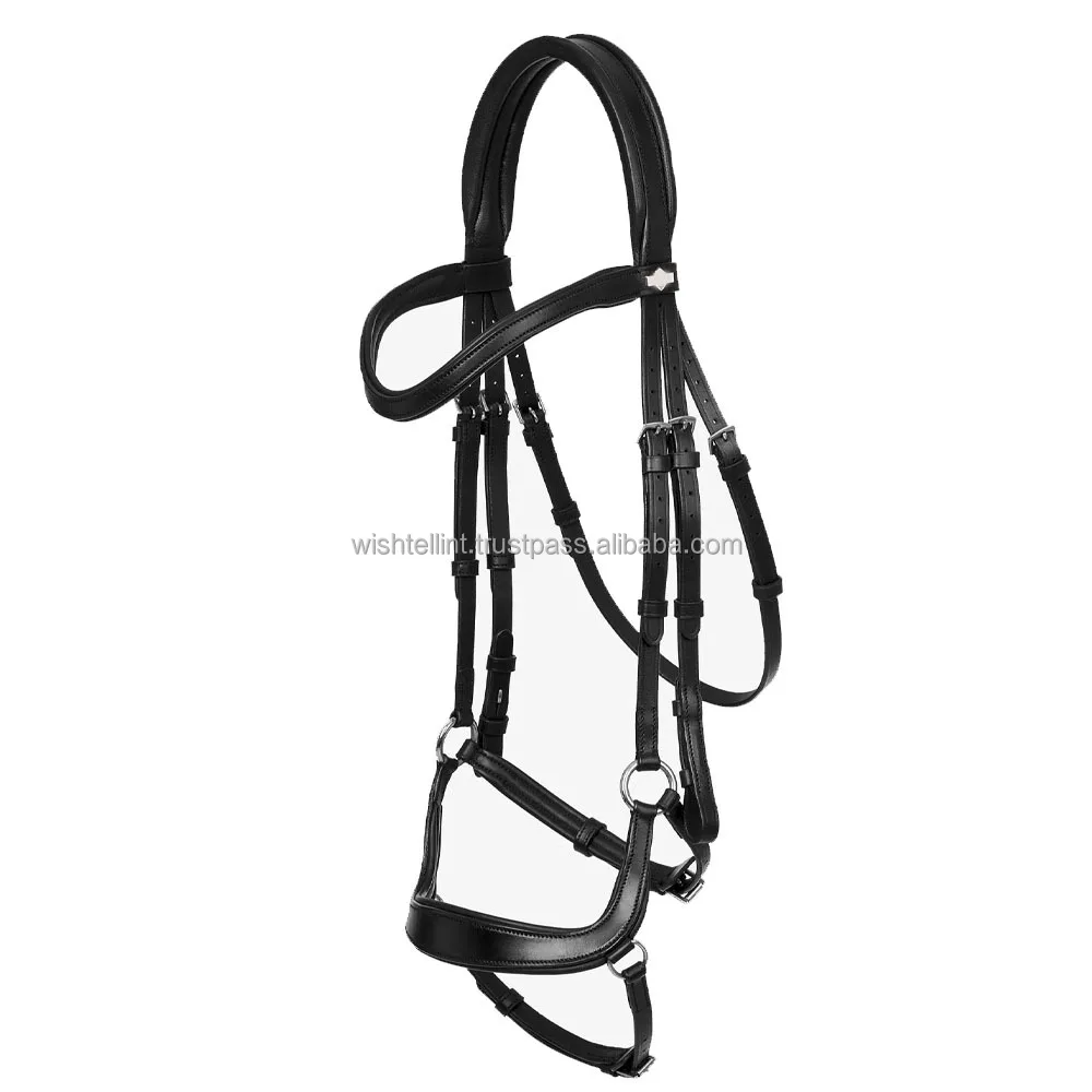 Wholesale Horse Riding Bridle Adjustable High Density Thickened Webbing ...