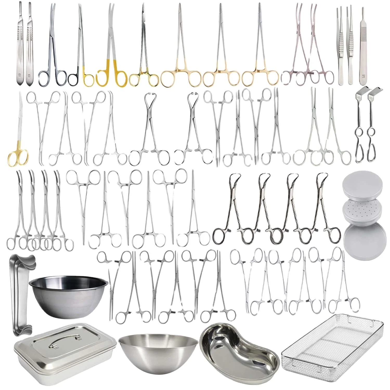 Hernia And Appendix Set Of 62 Pcs For Appendectomy And Herniorrhaphy ...