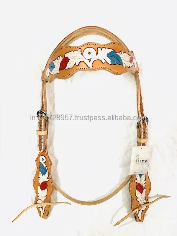 Headstall Occidental Conchos Western Headstall Set Headstall For Horses ...