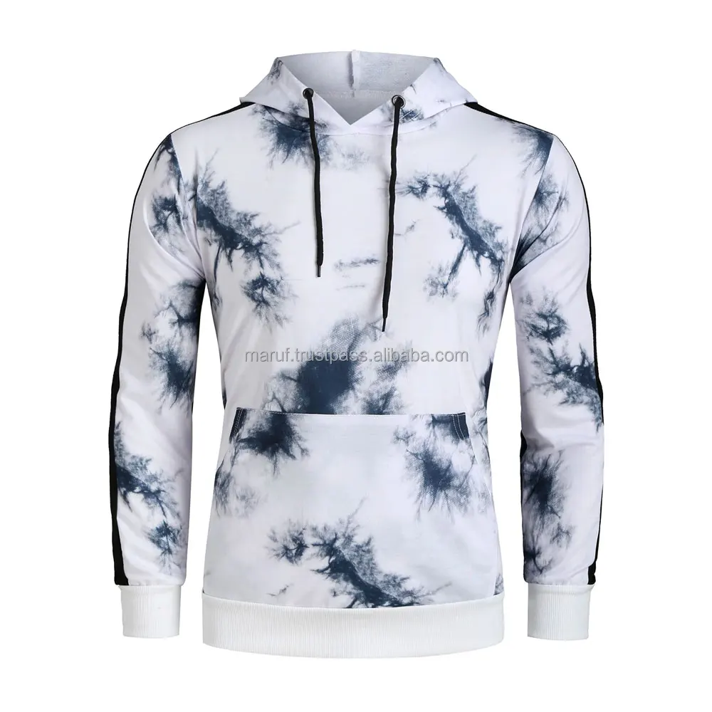 Custom Oversized Men's Pullover Hoodies Winter Street Style Sublimation ...
