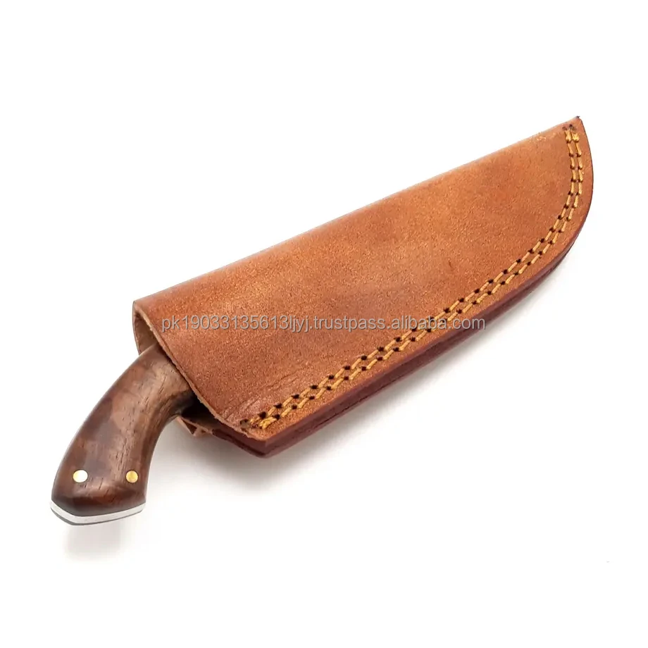 High Quality Best Mini Fixed Blade Camping Knife Rose Wood Handle and ...