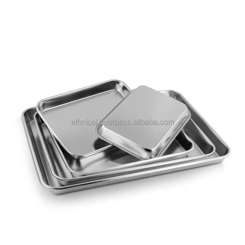 Hospital Medical 304 Stainless Steel Tray - Surgical Instrument Tray