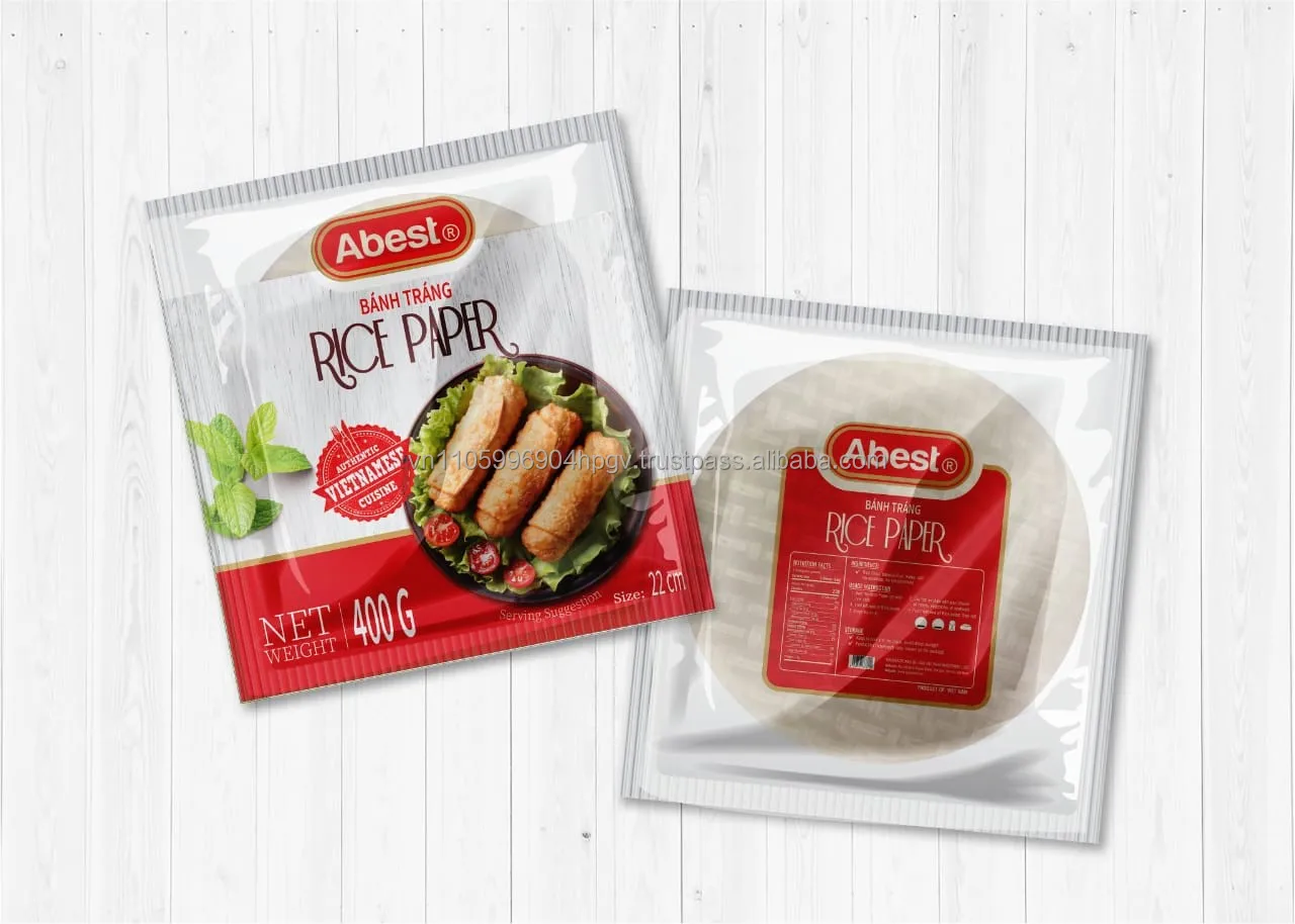 Vietnamese Rice Paper - Dried Spring Roll Wrappers