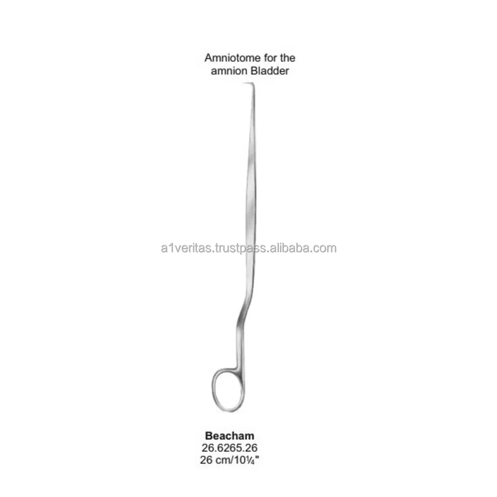 Beacham Amniotomy Tenaculum Gynecology Forceps Stainless Steel