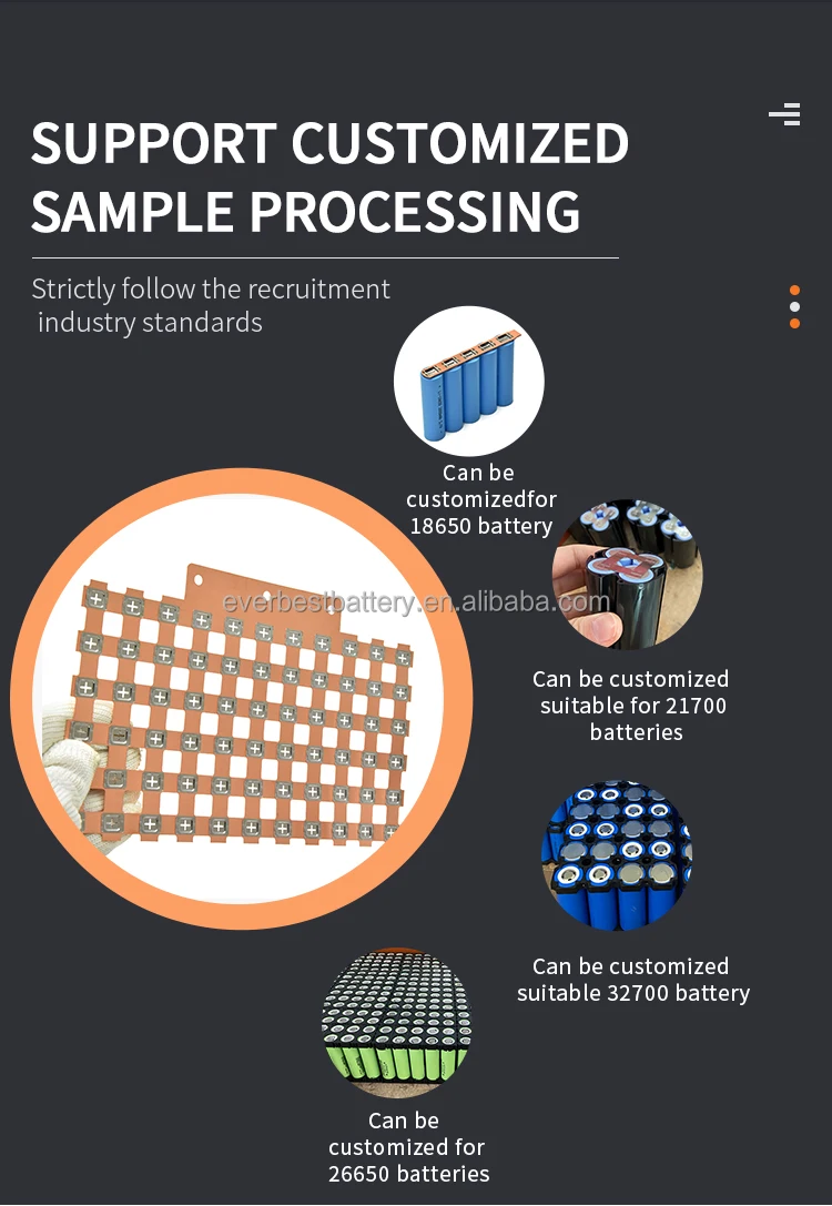 Lithium Rack Busbars Lto Spot Welding Nickel Strip 18650 Sheet Plate 8p ...