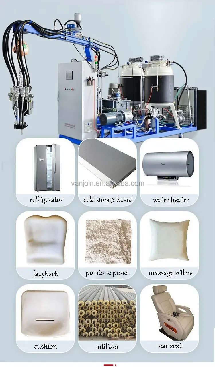 Veneer Pu Stone Wall Panel Polyurethane High Pressure Foaming Machine ...