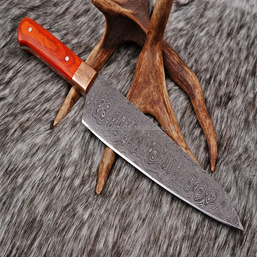 Premium Kitchen Chef Knife Bbq Cutting Food Knives Ultra Sharp Damascus ...