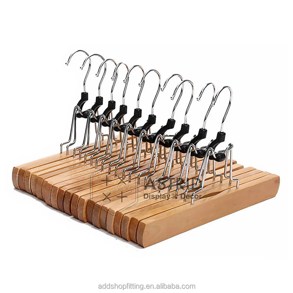 Custom Luxury Black Wooden Hair Extension Hanger – 23 CM Foldable ...
