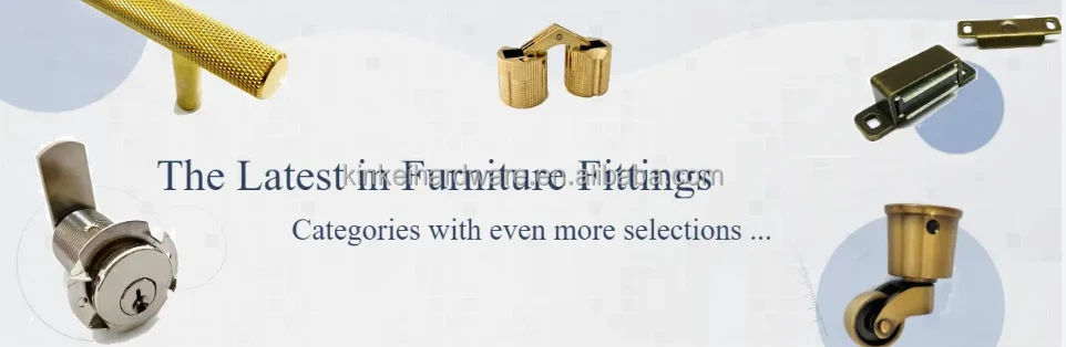 Aluminum Lever Handle with Escutcheon - Spring Loaded