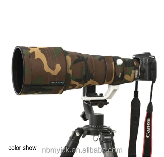 Rolanpro Lens Camouflage Coat Rain Cover For Canon Ef 400mm F/2.8 L Usm ...