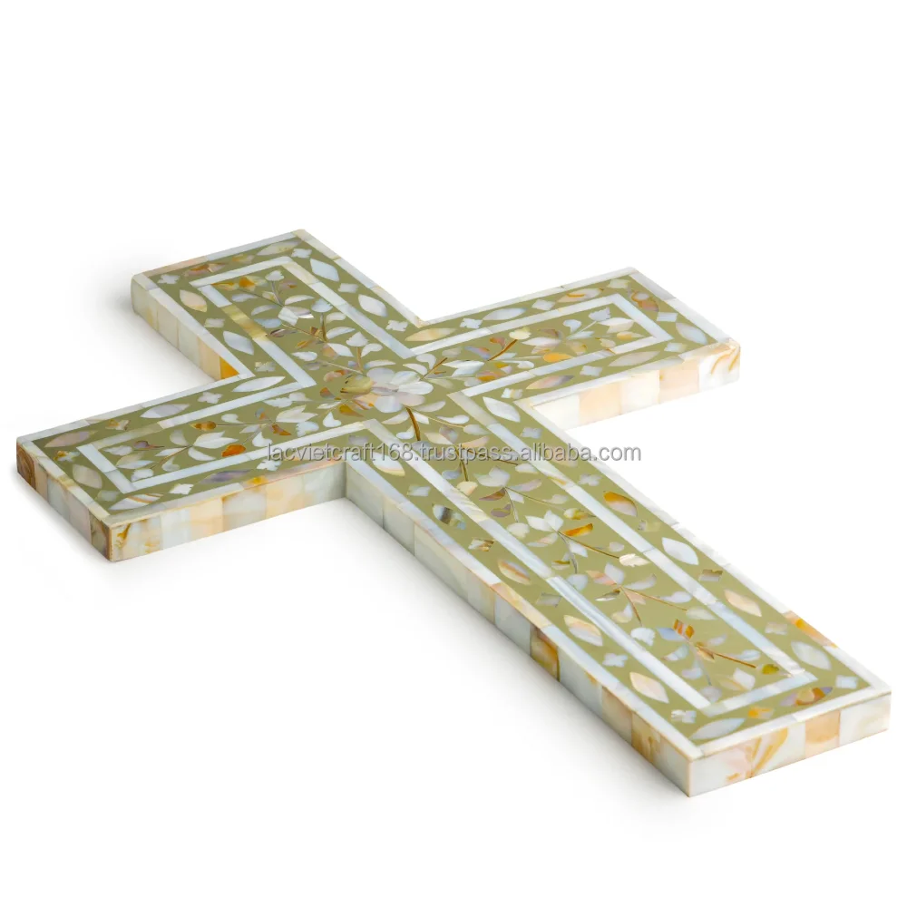 New Coming High Quality Mother Of Pearl Inlaid Wall Tile Cross ...