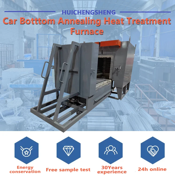 Metal Steel Hardening Heat Treatment Furnace Car Bottom Quenching ...