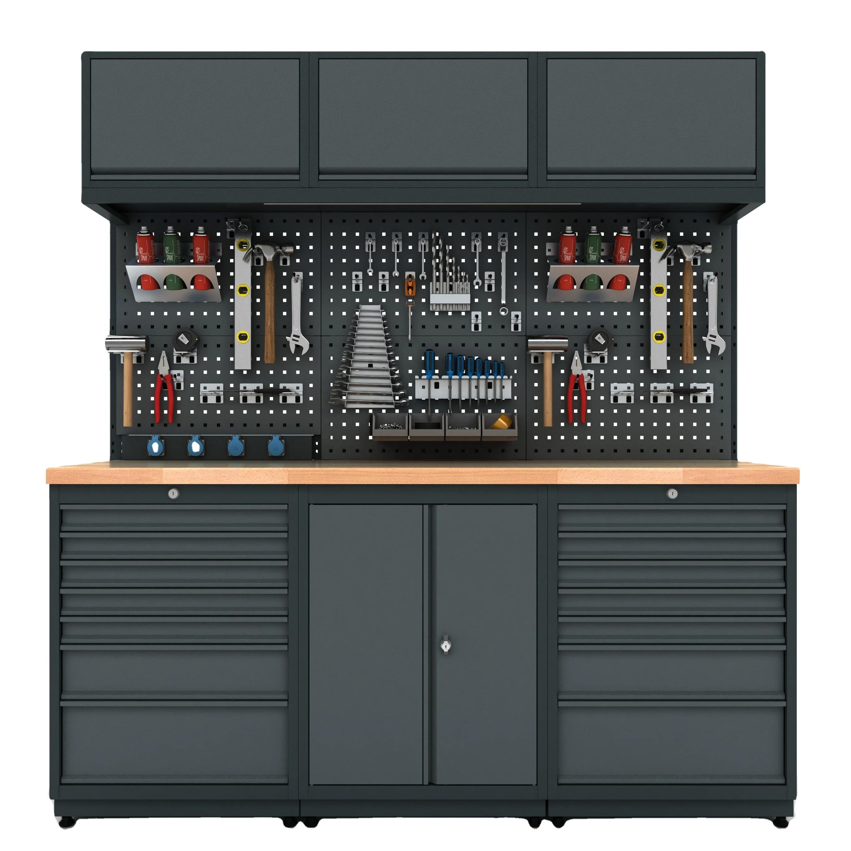 Modular Tool Cabinet System For Mechanic Garages - Buy Garage Cabinets ...