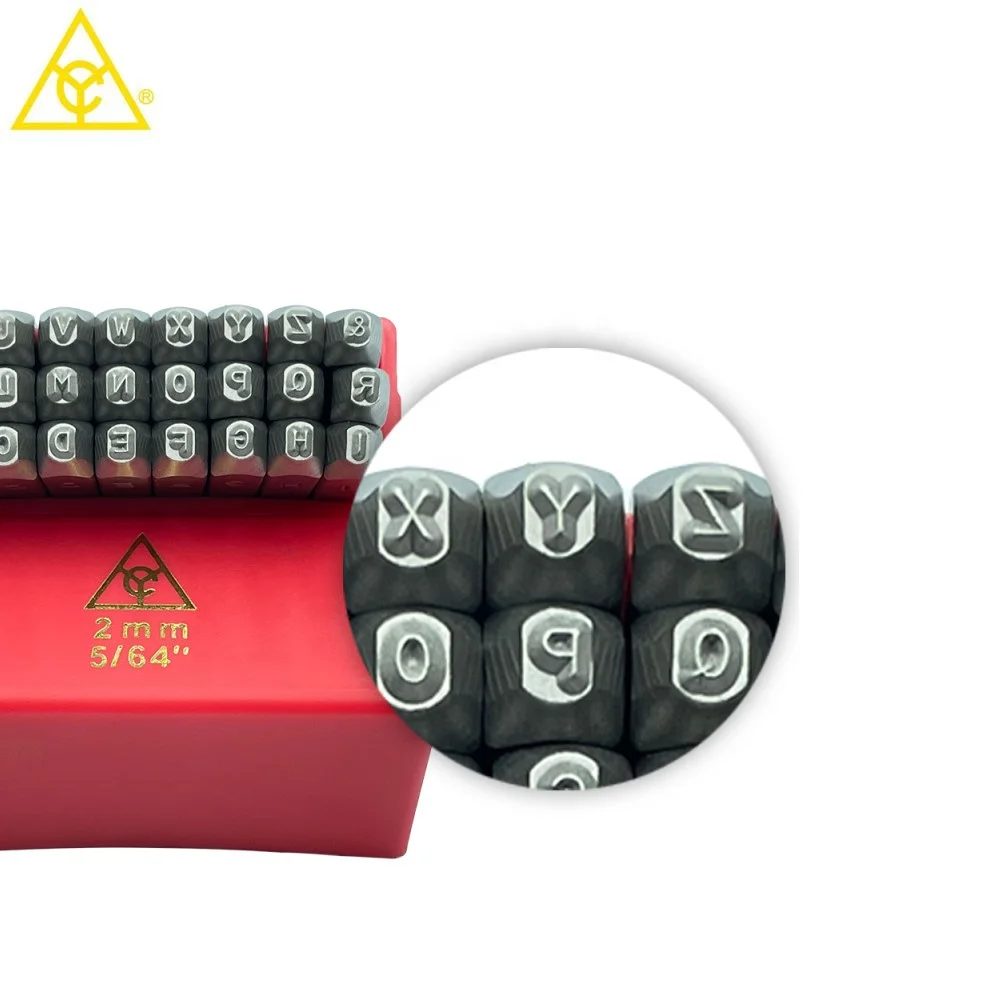 1mm Patented New Box Design Alphabet Steel Stamp Set - Buy Metal Steel ...