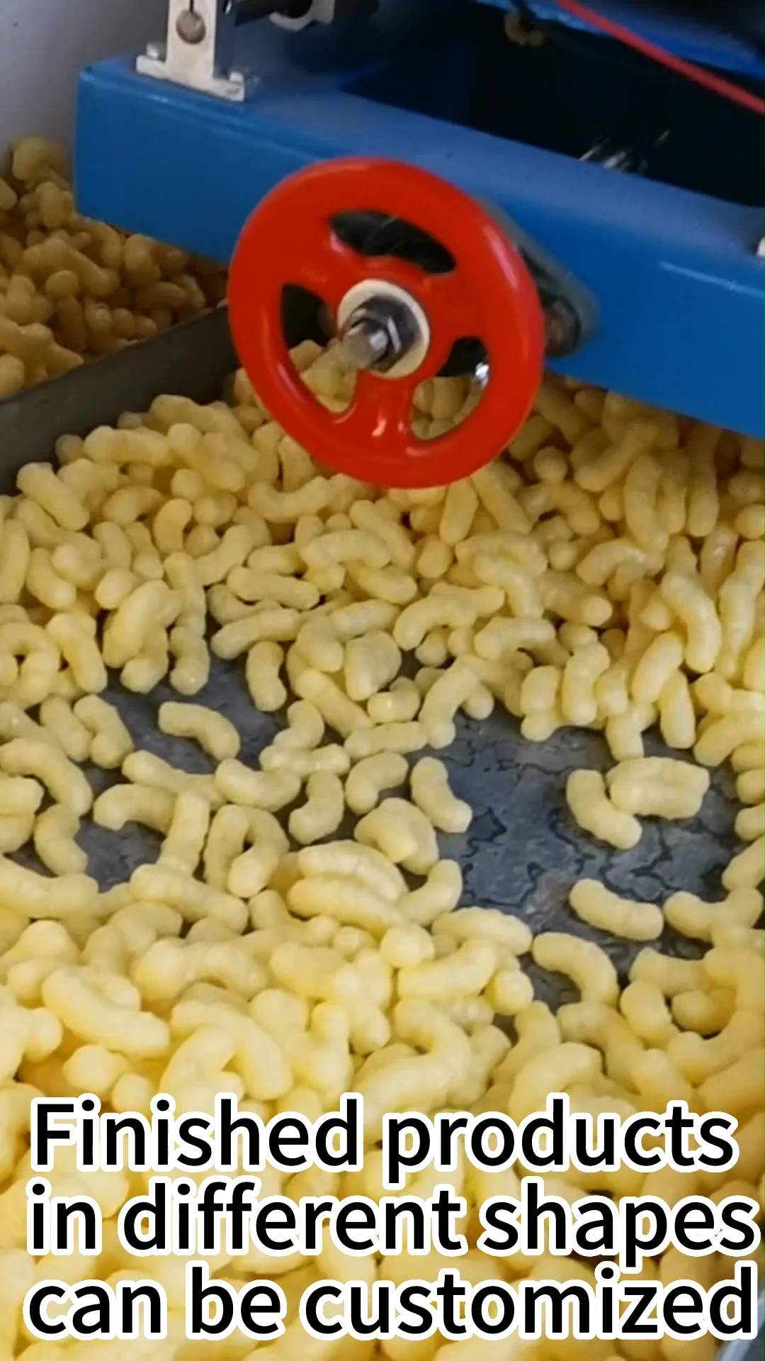 Corn Puff Snack Extruder / Corn Puff Snack Machine / Corn Puff Making ...