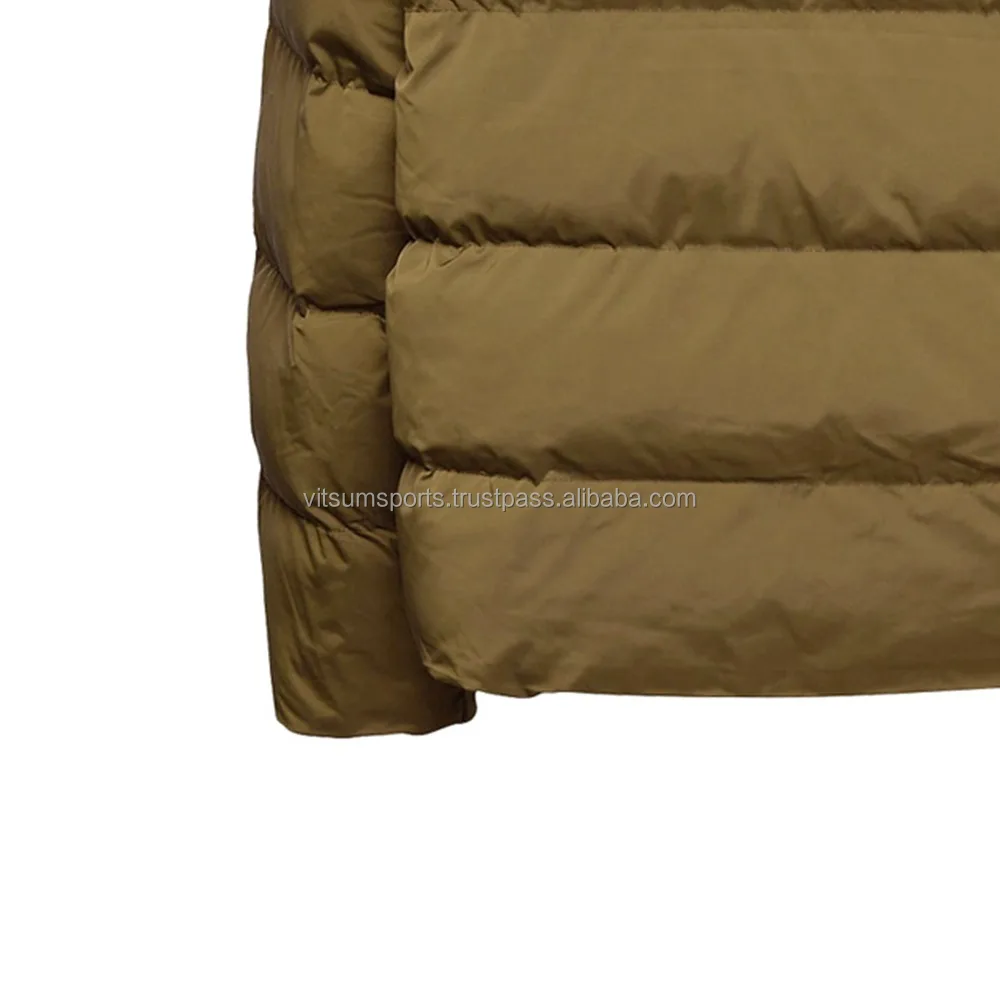 Wholesale Customized Black Bubble Jacket Oversized Custom Logo Outdoor ...