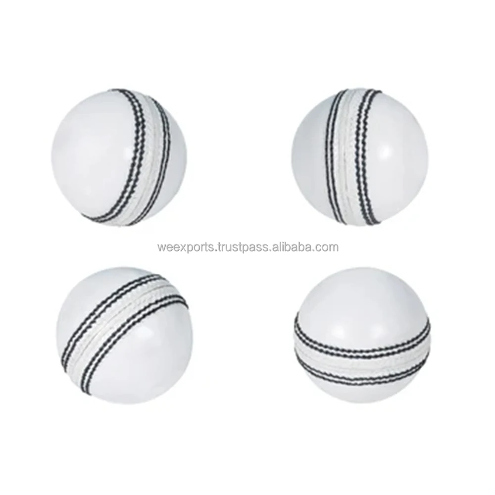 High Quality White Cricket Ball Pack Of 6 For Day Or Night ...