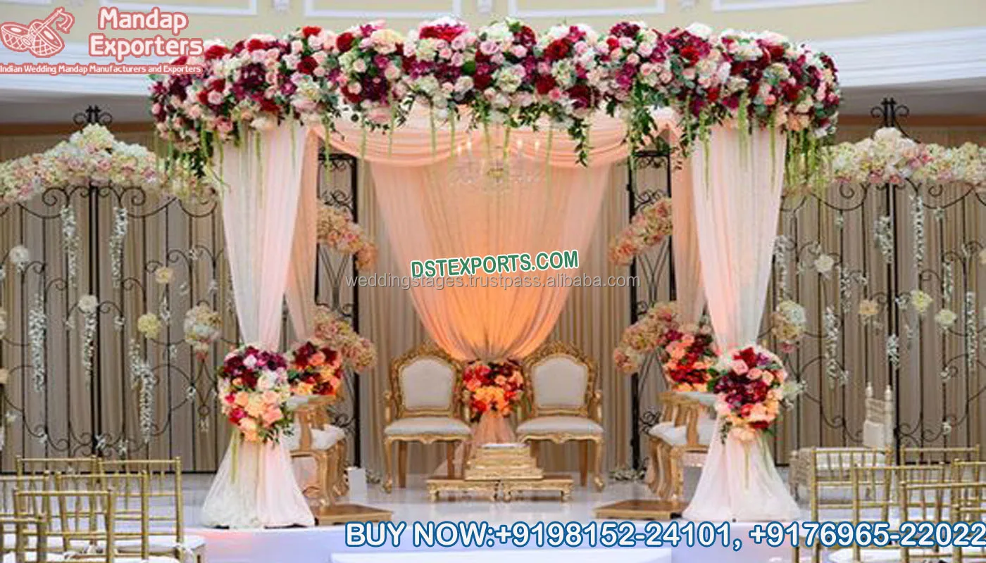 Contemporary Style Vivah Ceremony Mandap Chuppah Portable Wedding ...