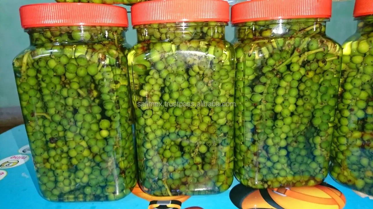 Wholesale Salted Green Pepper for Hot Spicy Food Green Pepper in Brine ...