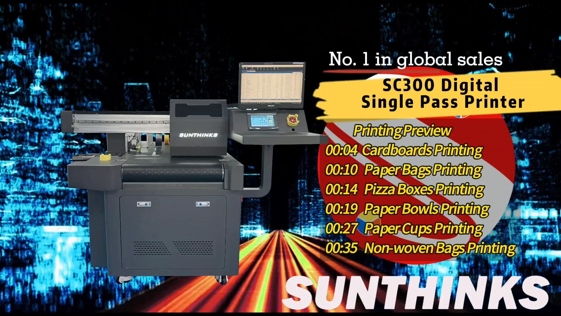 Auto A3 Digital Mini Single Pass Paper Bags/cups/takeaway Bag Box ...