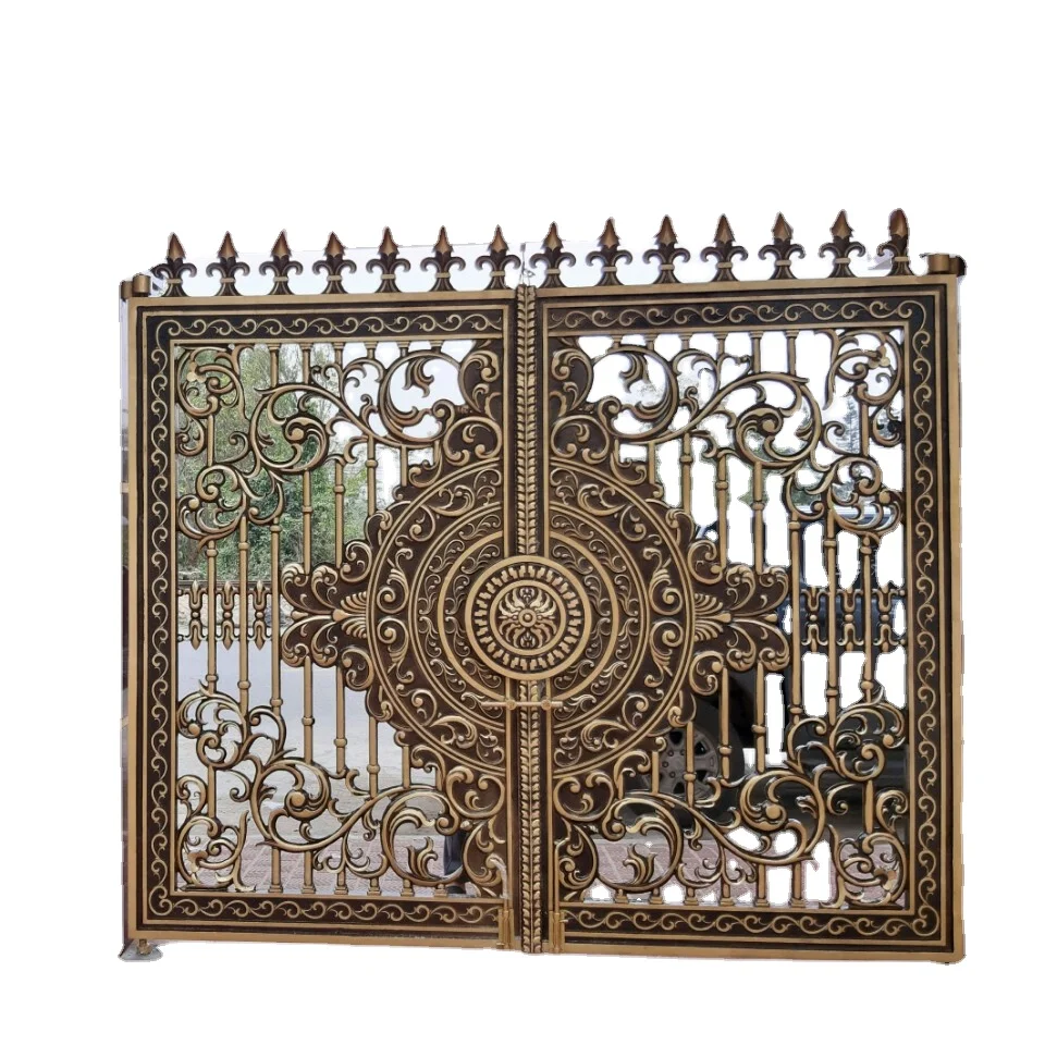 Villa Gates,Castle Gates Are Cast In A Monolithic Aluminum Alloy - Buy ...