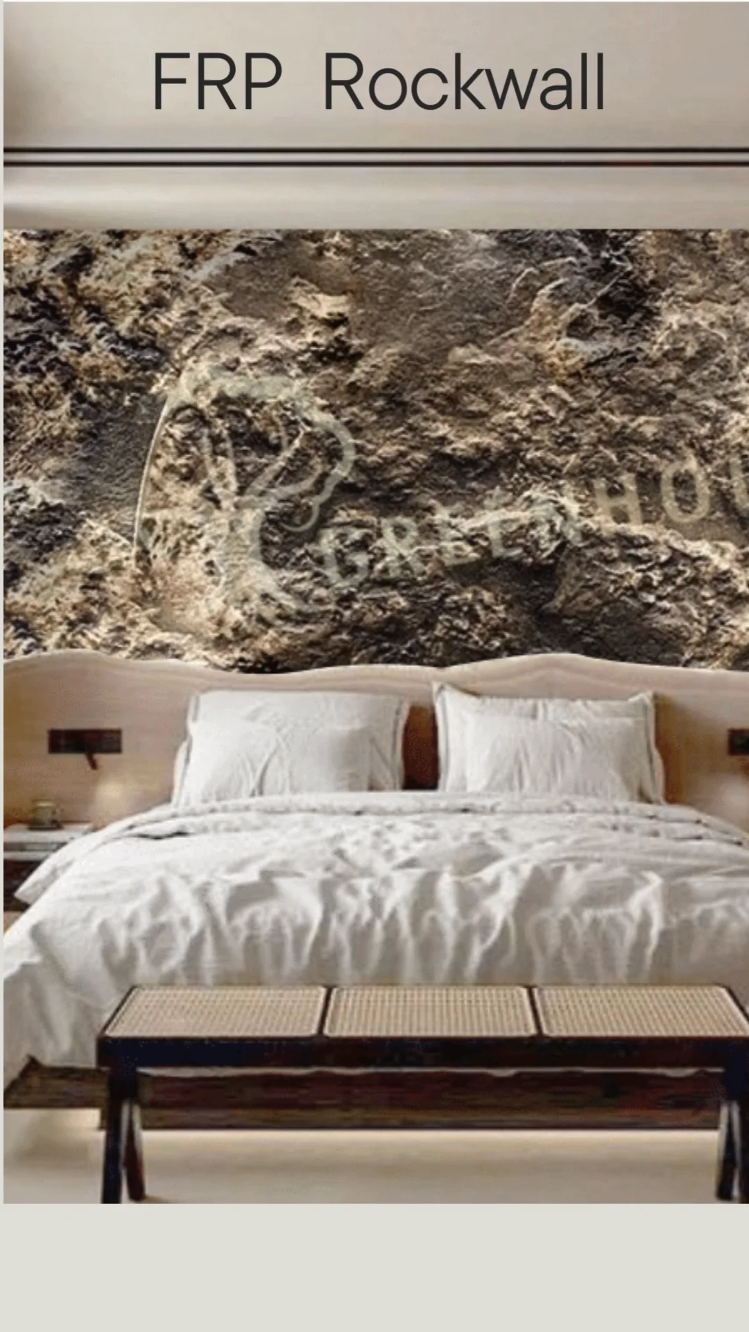 Latest Designed & Natural Look Artificial Frp Rock Wall Panel Newly ...