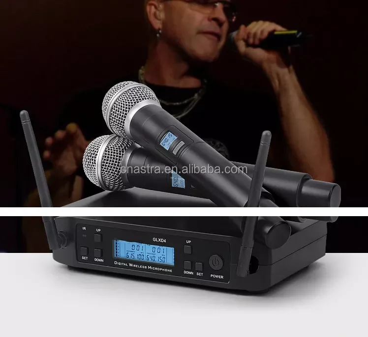 GLXD4 Wireless Microphone - Professional Handheld Mic