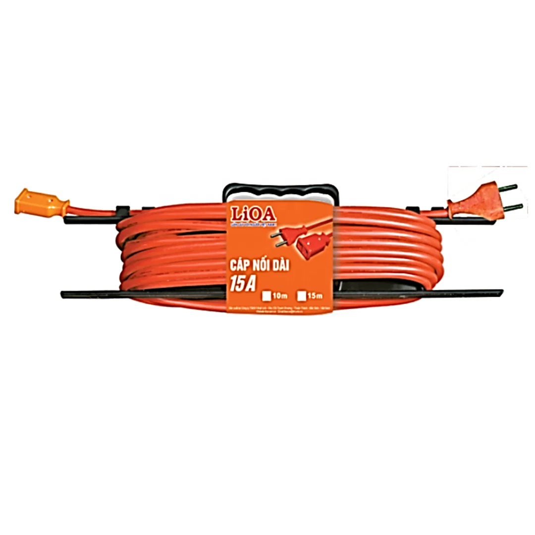 LiOA Extension Cord - Cable Construction - 15A - 15m Wire length ...