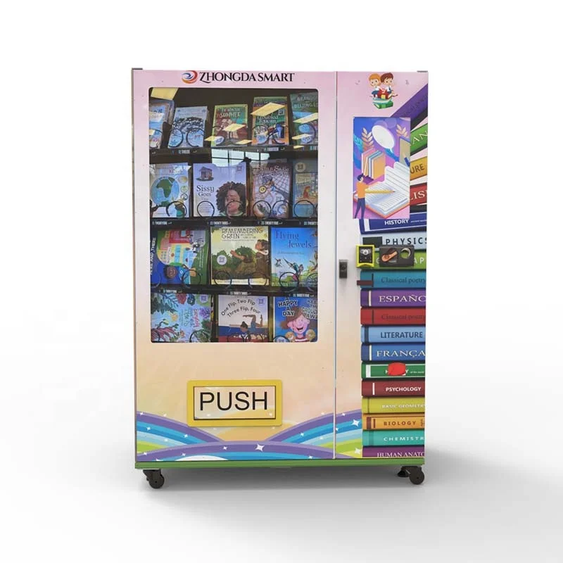 Versatile Book Vending Machine Available for Various Book Sizes and ...
