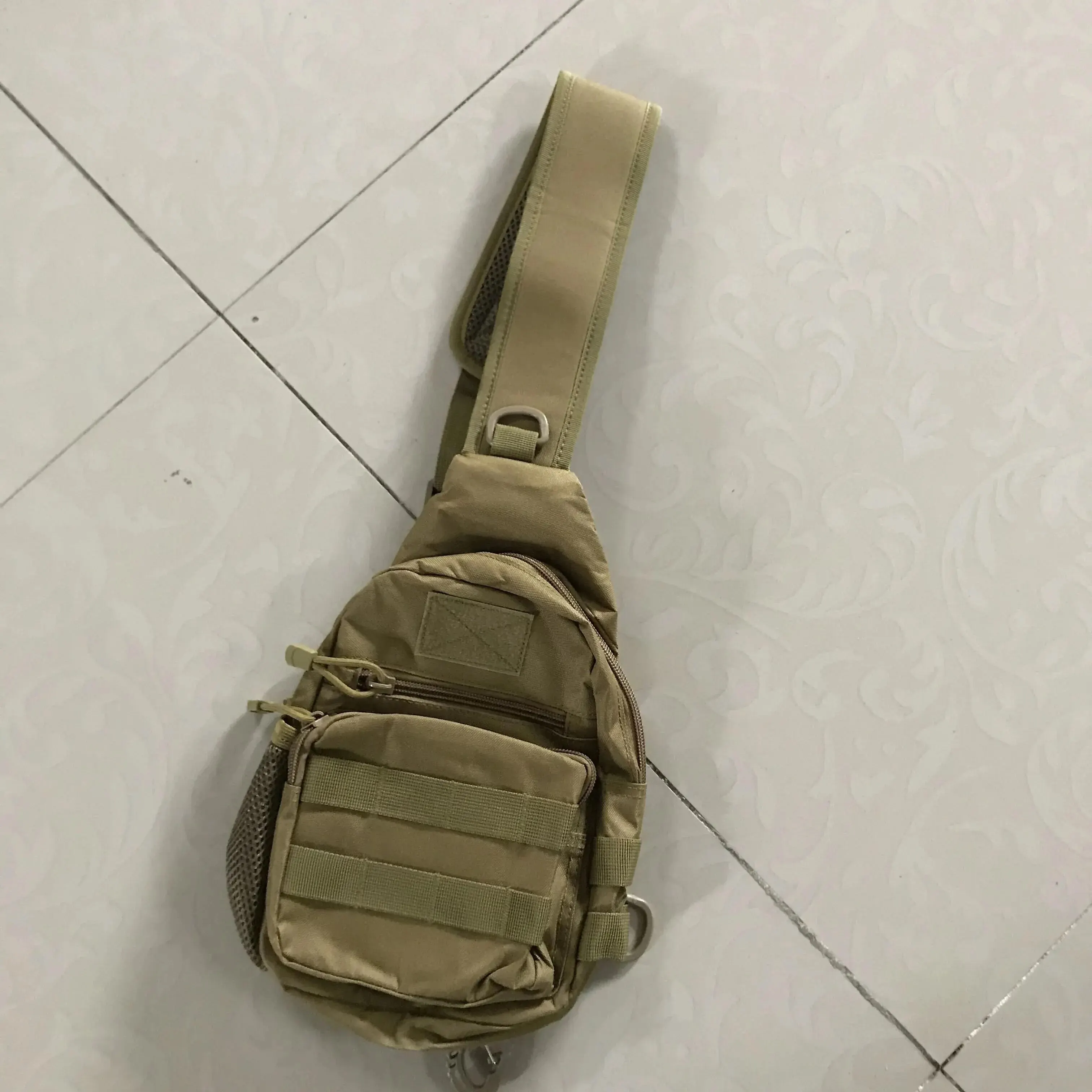 Military Shoulder Bag,Trekking Chest Sling Bag,Nylon Backpack For ...