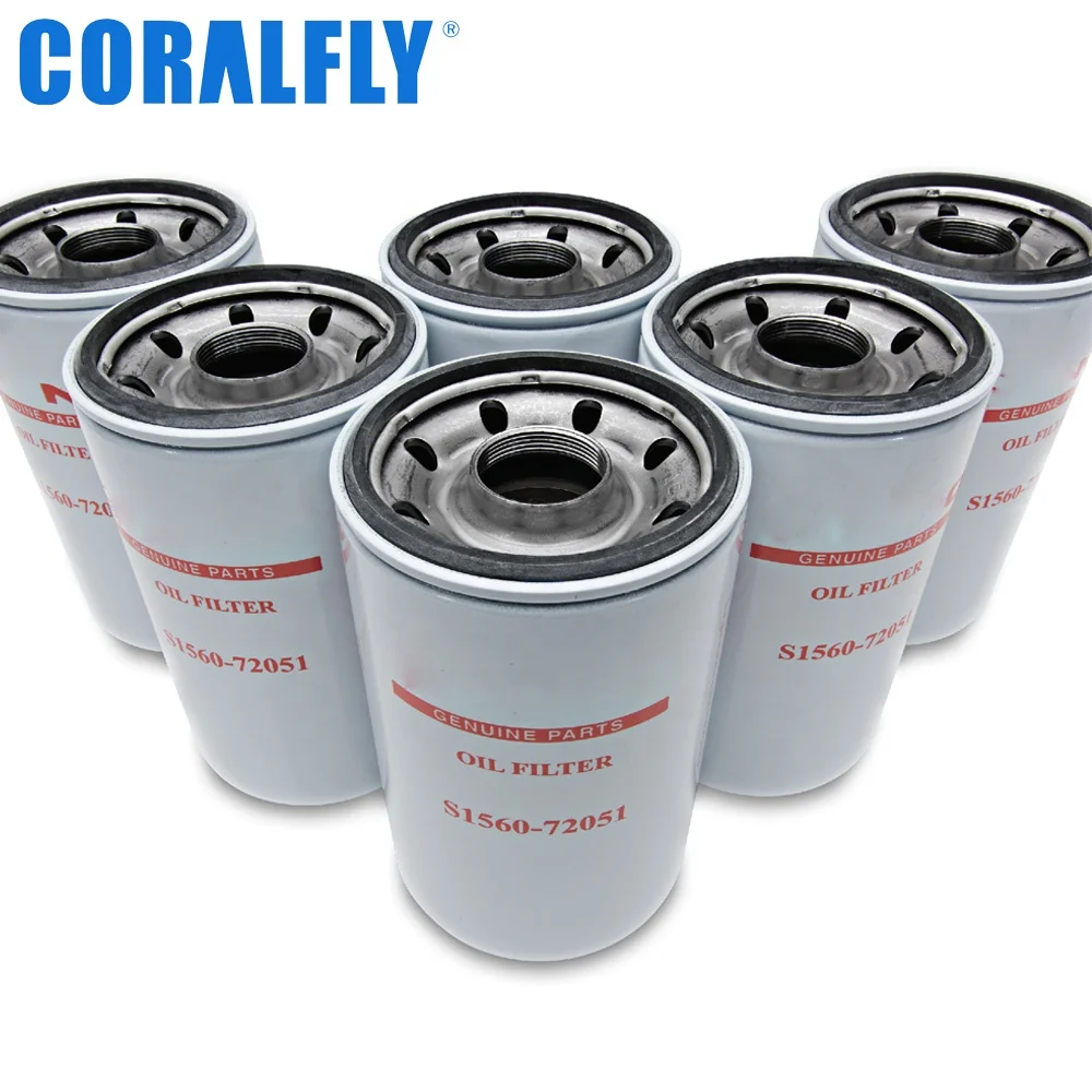 Truck Diesel Engine Oil Filter 15607-1480 15601-e0230 15613-e0110 ...