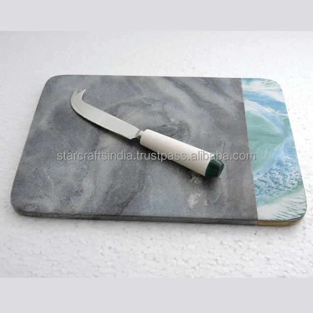 Artist Smoking Acacia Epoxy Resin Wooden Cutting Board - Buy Artist ...