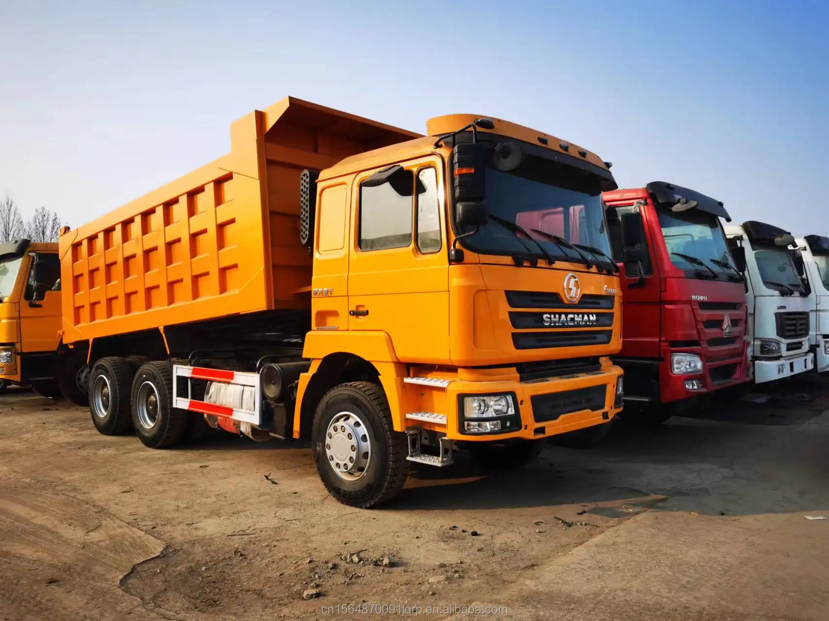 In Stock New/used Dump Trucks 6x4 Dump Truck Used Shacman Dump Truck At ...