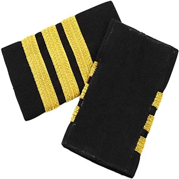 Pilot Uniform Epaulets Traditional Professional Pilot Aviators ...