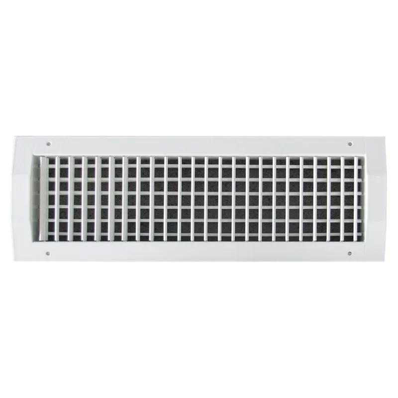 3JW 1608339003 VIM GCDD FG 525x75 Double Deflector Duct Grille Steel ...