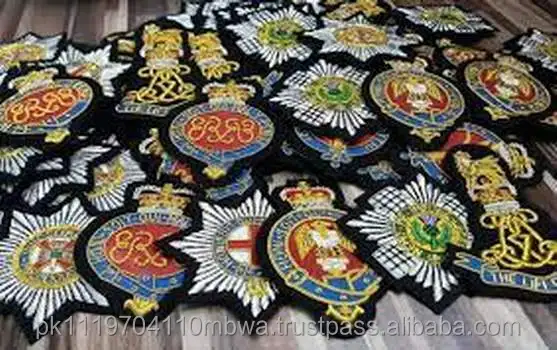 Miltry Blazer Badge/arme Uniform Emblem/school Bulin Wire Patch - Buy ...