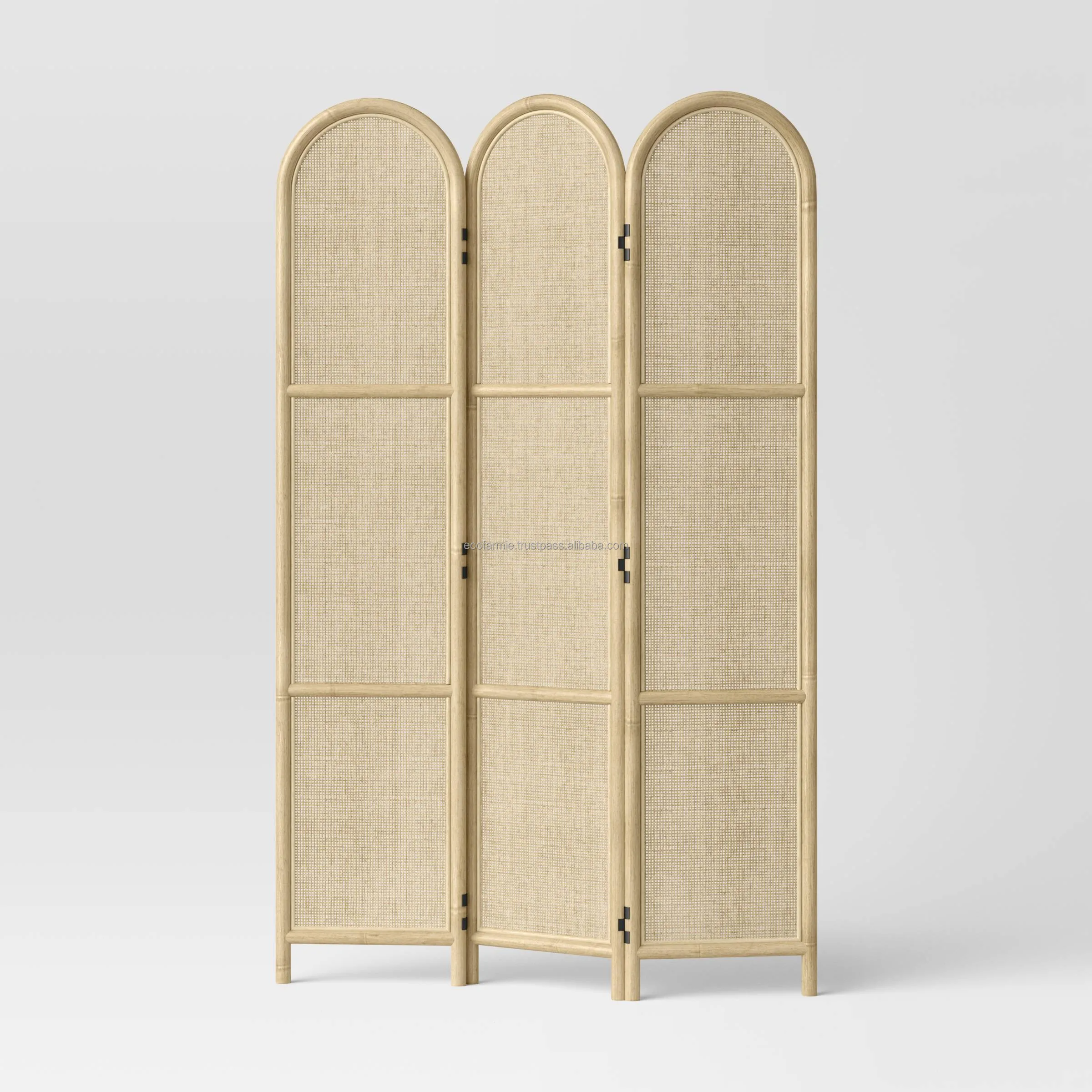 Natural Rattan Bamboo Room Dividers for Eco-Friendly Spaces