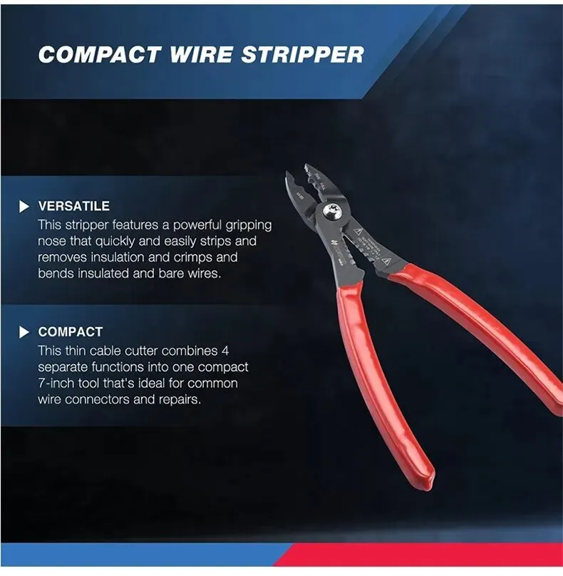 Multifunctional Wire Stripper Electrician Wire Puller Cable Scissors ...