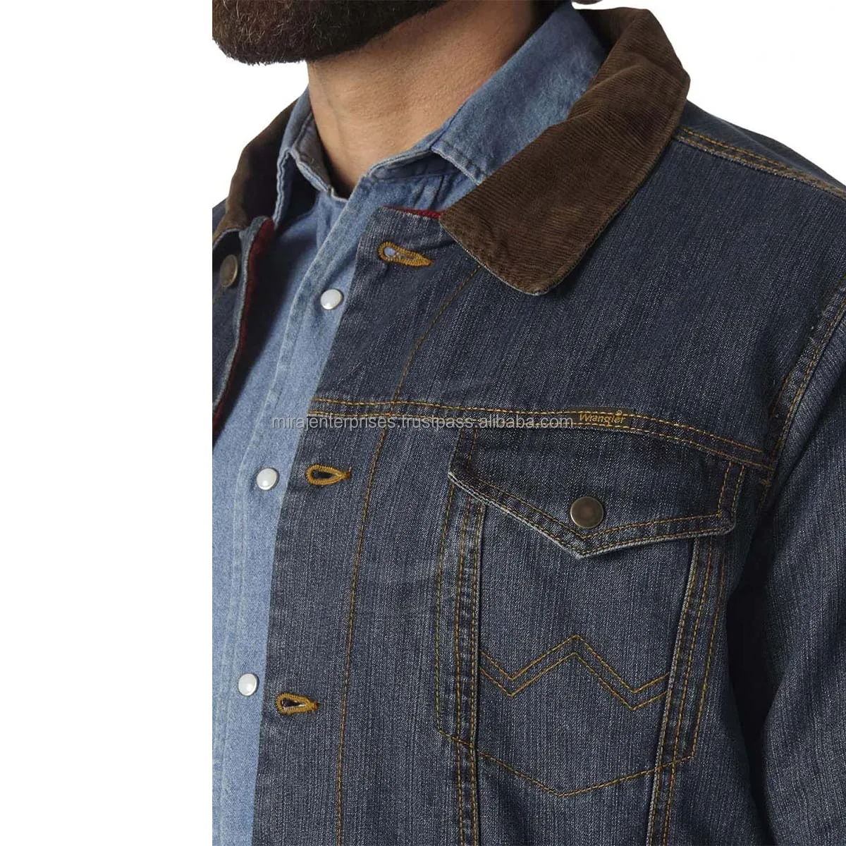 Shop Our Trending Men's Cowboy Cut Western Lined Denim Jackets