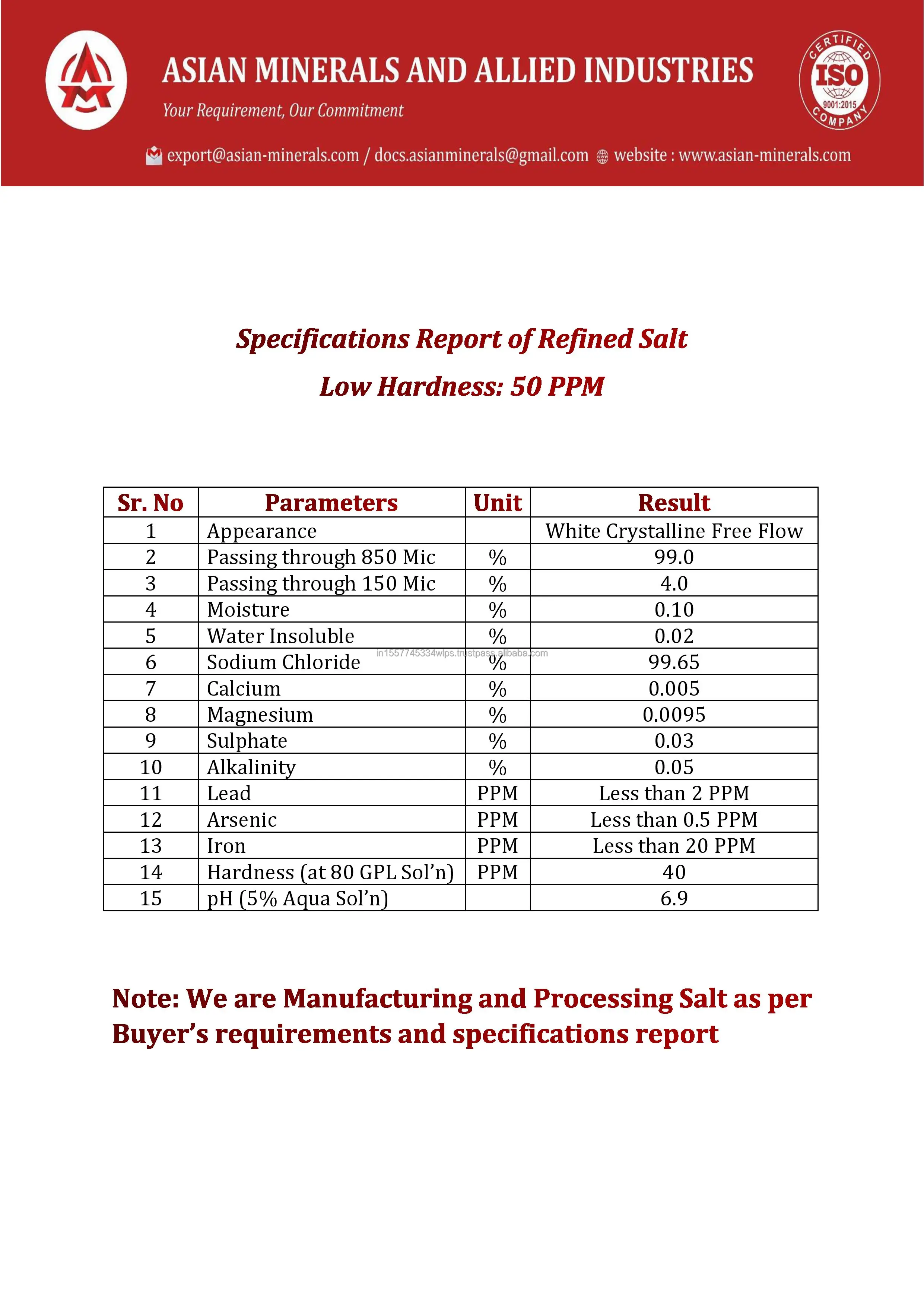 Salt Tablets For Pharmaceutical Hemodialysis Water System From Asian ...
