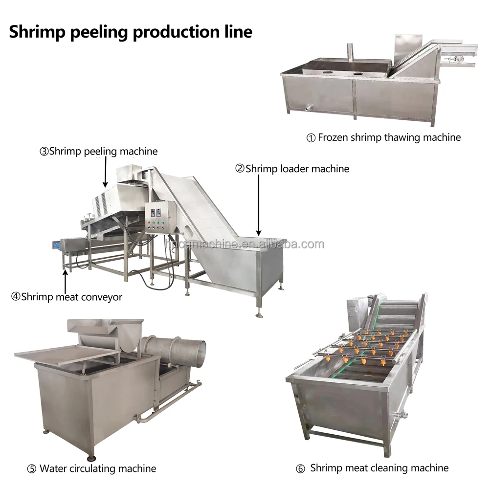Peel Shrimp Machine Machine Peeling Shrimp Prawn Shrimp Deveiner ...
