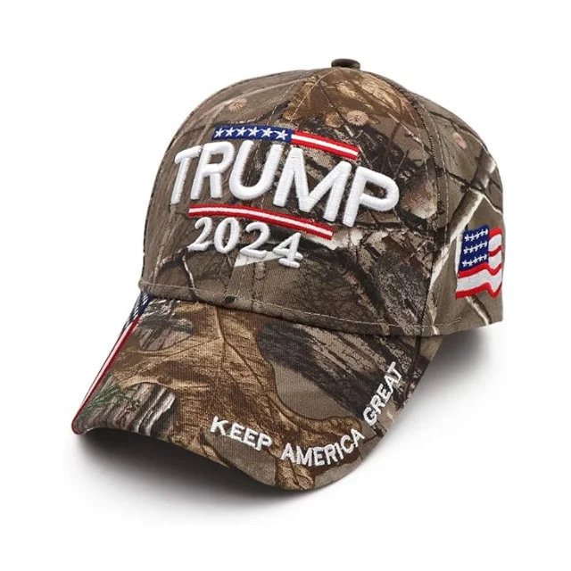 Camouflage Hunting Velcro Caps 6 Panels Baseball Hats Custom Embroidery ...