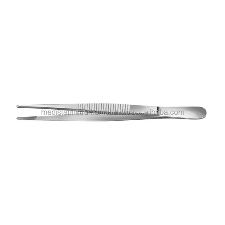 12\" Manual Surgical Dressing Forceps with Serrated Thumb Dissecting ...