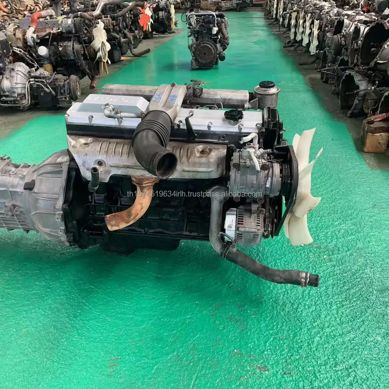 Motor diésel completo usado de 1HZ JDM 1KD-FTV 3,0 LTR, motor ...