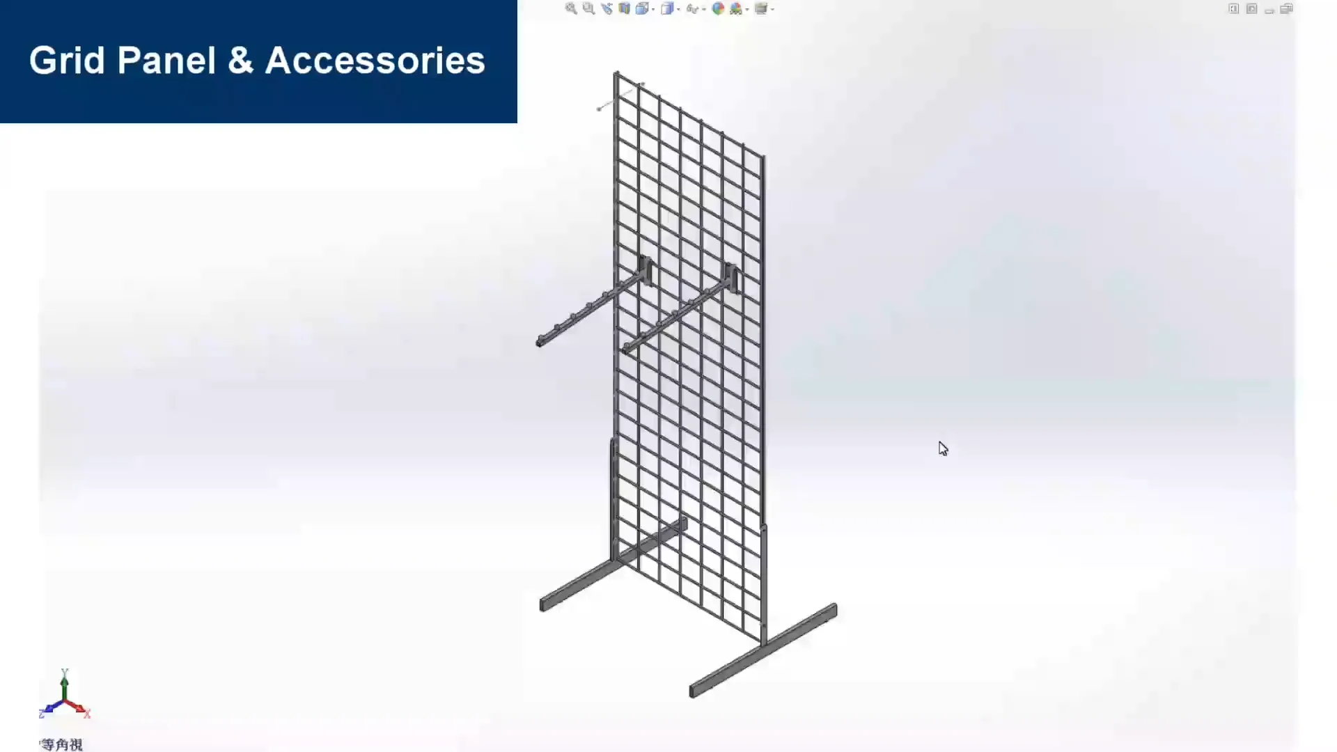 Wire Grid Wall Retail Clothes Display Racks - Buy Retail Organizer Wall ...