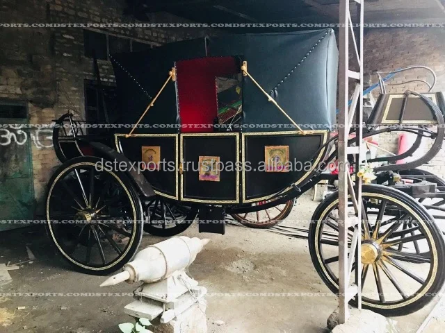 Luxury Buggy for Indian Wedding Ceremony Royal Horse Driven Wedding ...