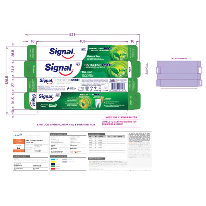 Signal Toothpaste Cavity Fighter Protection Whitening Tooth Wholesale ...