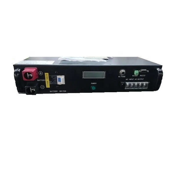 6kva 19 Inch Rack Mounted Dc Ac Inverter+hybrid Inverter 10kva 48vdc ...
