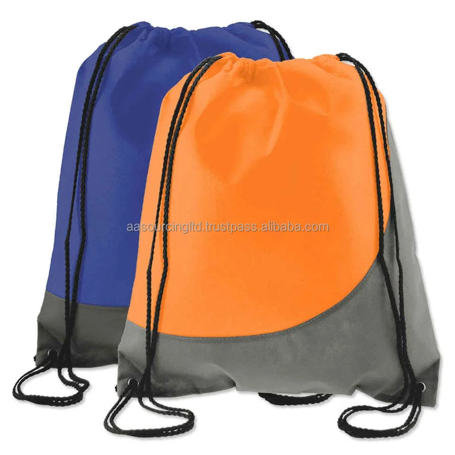2021 Custom Logo Non-Woven Drawstring Bag Fashionable Travel & Gift ...