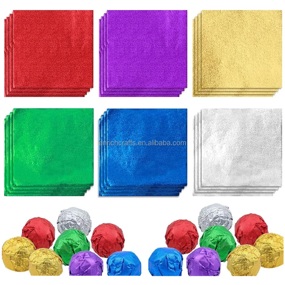 Food Grade Chocolate Wrapper - Aluminium Foil Laminated